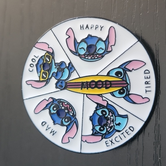 Disney | Accessories | Disney Stitch Inspired Enamel Pin | Poshmark
